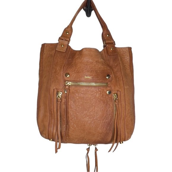 Botkier | Bags | Botkier Tan Leather Large Handbag | Poshmark